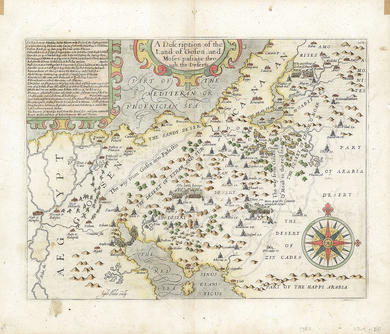 “A Description of the Land of Gosen, and Moses passage though the ...